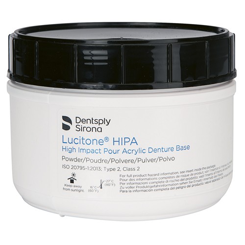 Dentsply Sirona Lucitone HIPA Denture Resin, Powder, Pink Intensive