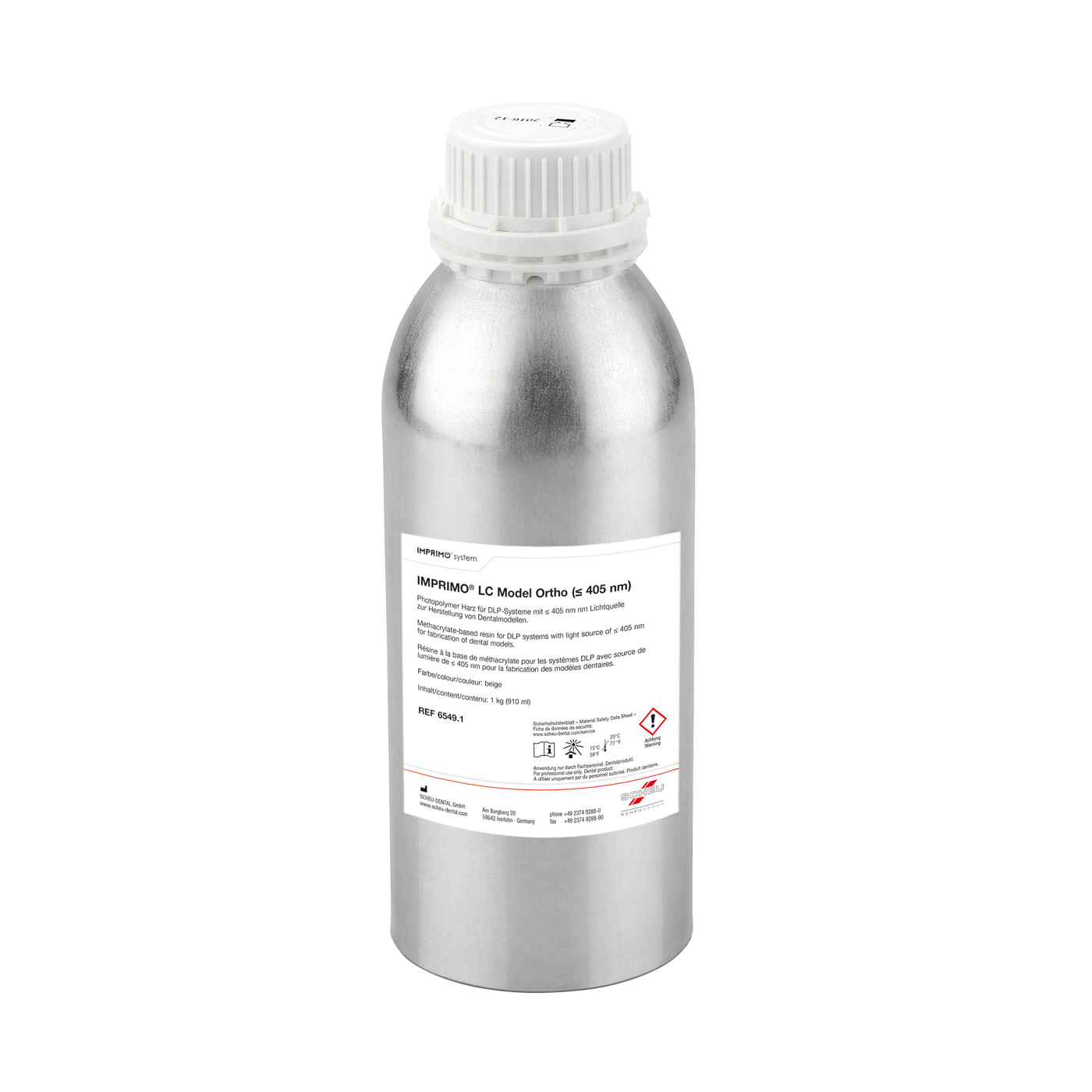 Scheu-Dental Imprimo LC Model Ortho Harz, beige