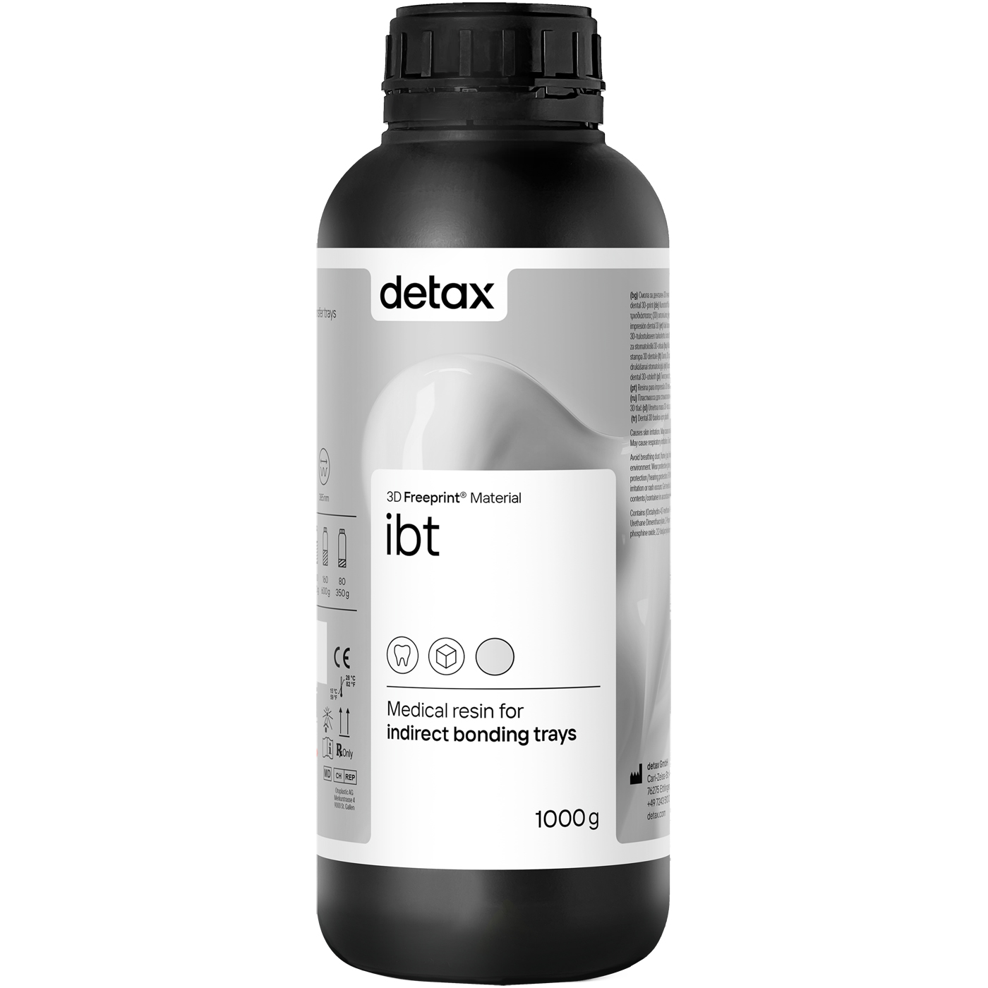 Detax Freeprint IBT Resin, transparent