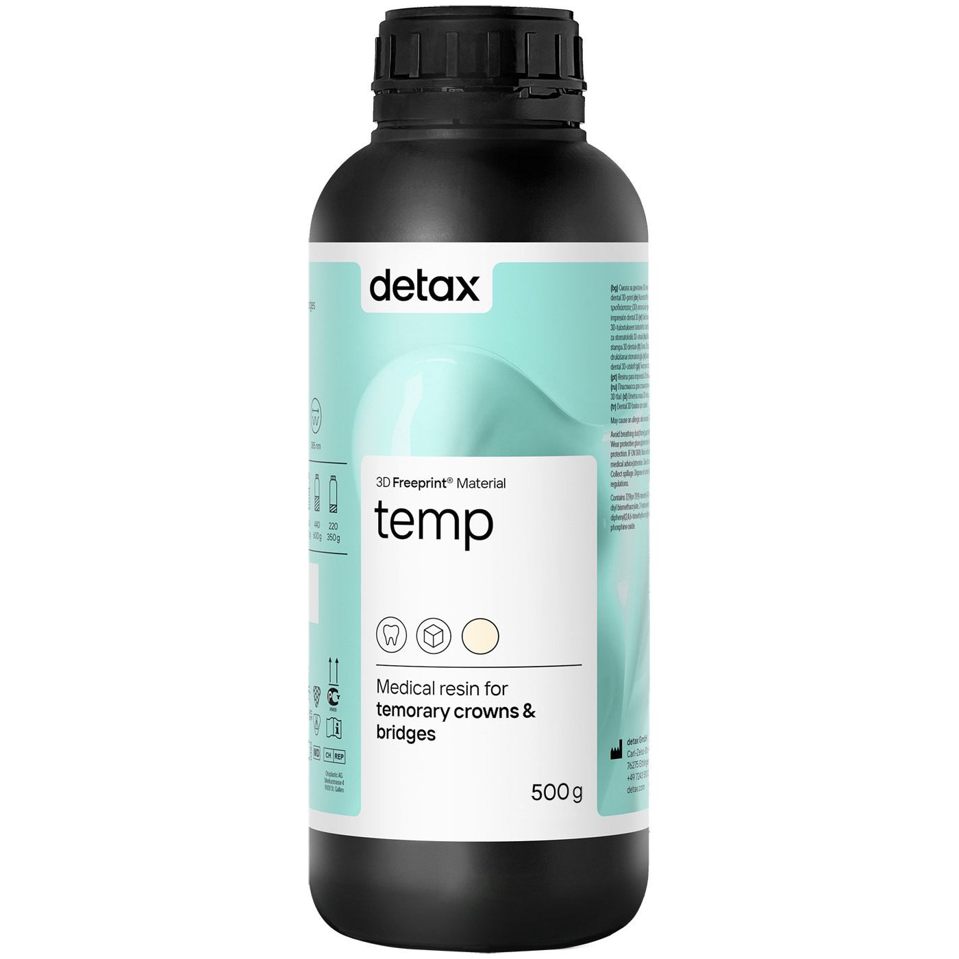 Detax Freeprint temp UV Resin, A2