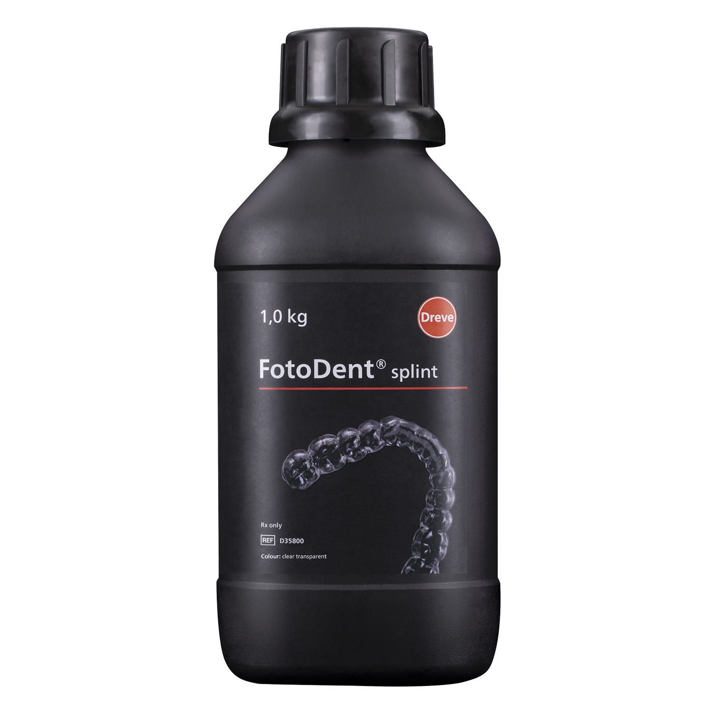 Dreve FotoDent splint resin, clear transparent