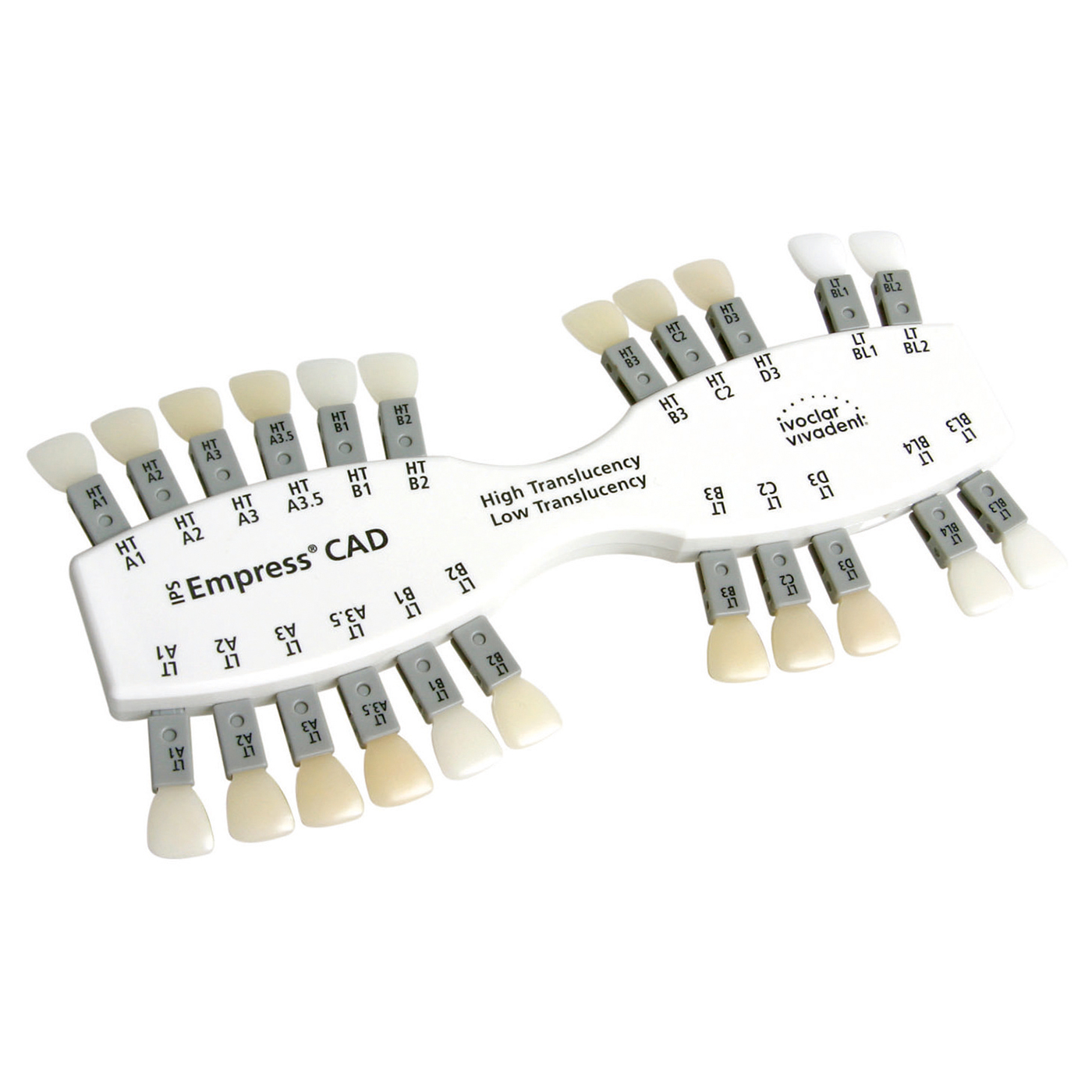 Ivoclar Empress CAD HT/LT Shade Guide A-D/BL