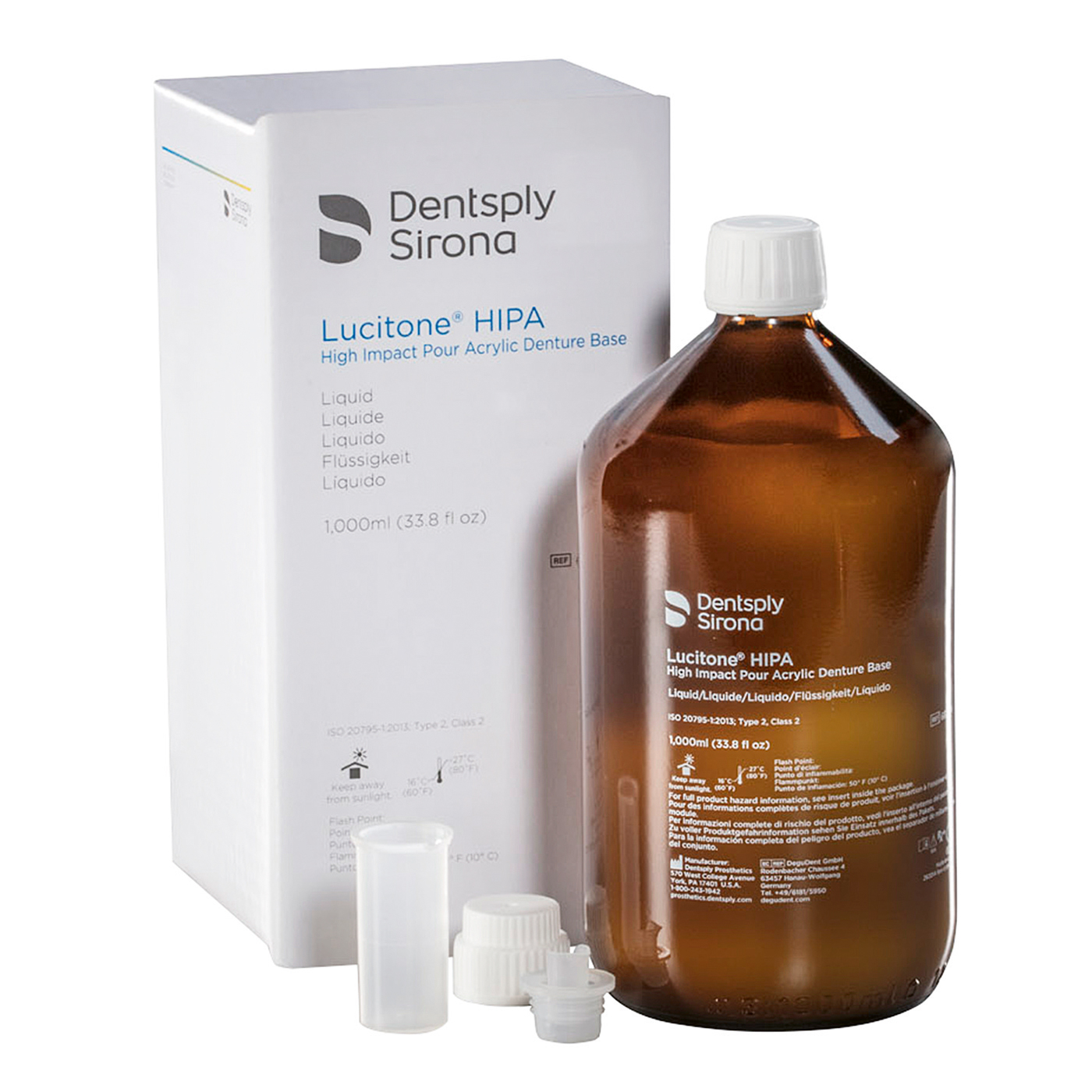 Dentsply Sirona Lucitone HIPA - resina protésica, líquido
