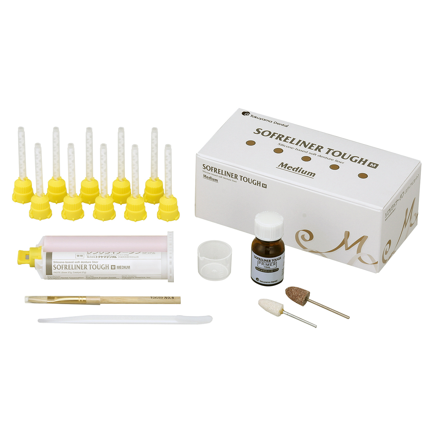 Tokuyama Dental Sofreliner Tough M Relining Material