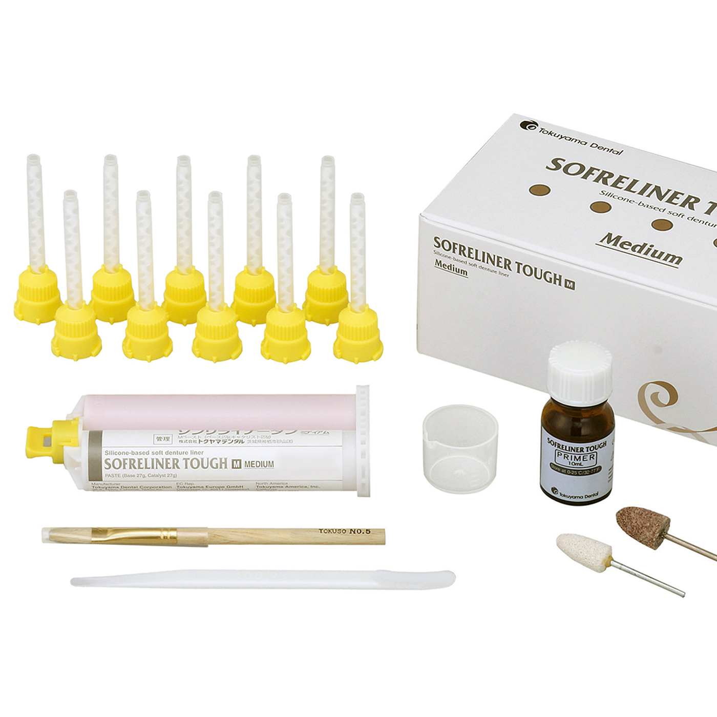 Tokuyama Dental Sofreliner Tough M Relining Material