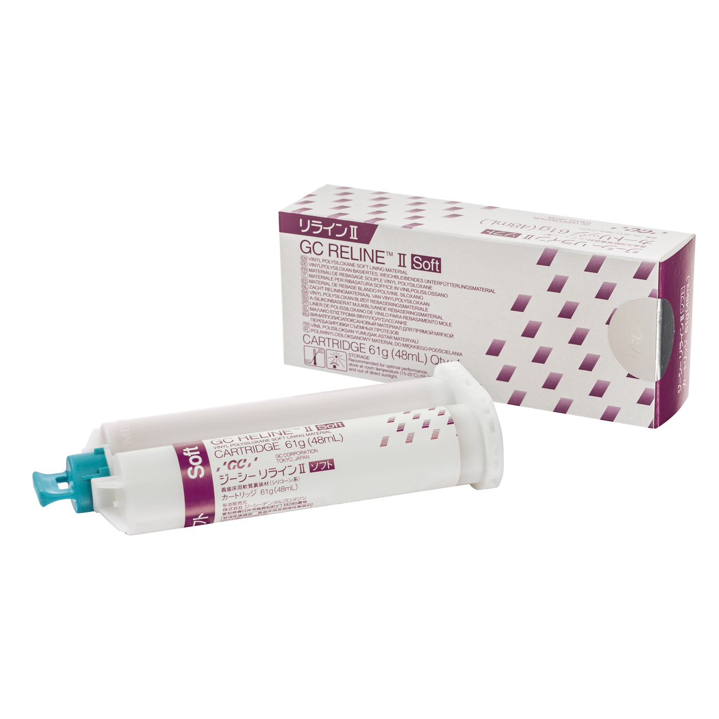 GC Reline II Soft Relining Material