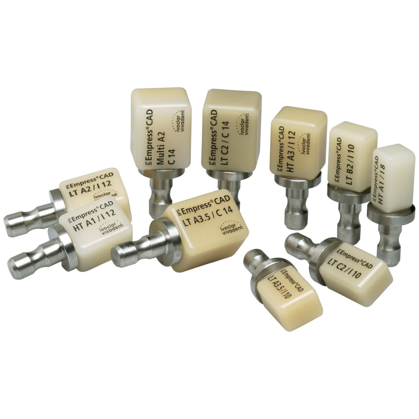 Ivoclar IPS Empress CAD Cerec/inLab Multi CAD/CAM Blocks, C 14, A1