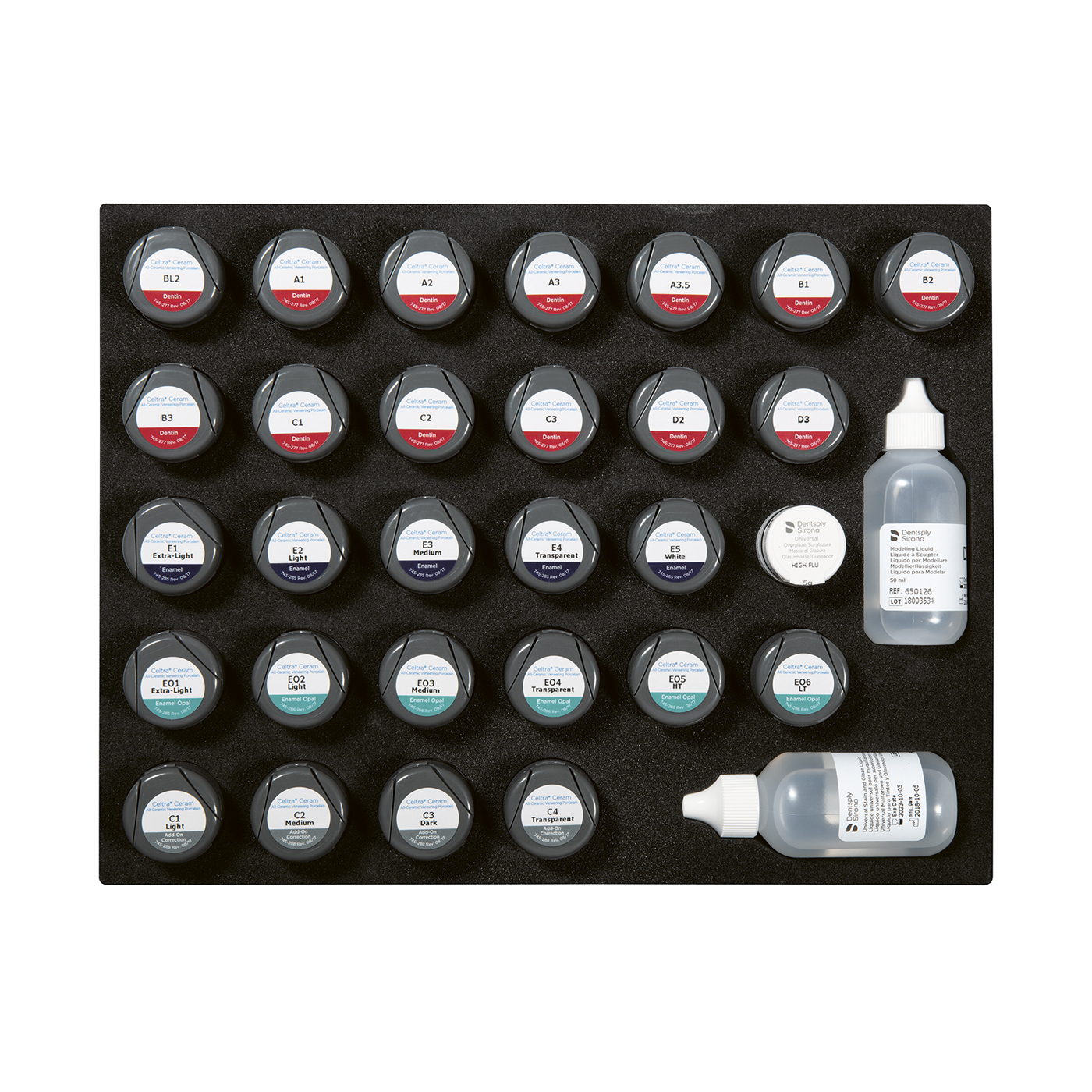 Dentsply Sirona Celtra Ceram Basic Kit Veneering Porcelain