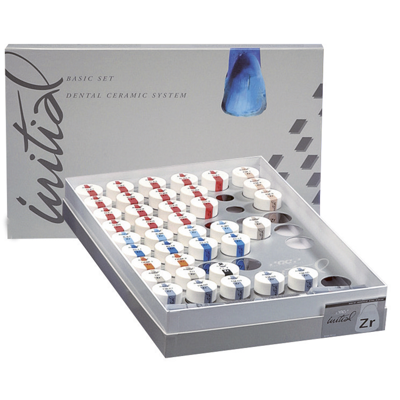 GC Initial Zr-FS Basic Set Veneering Porcelain