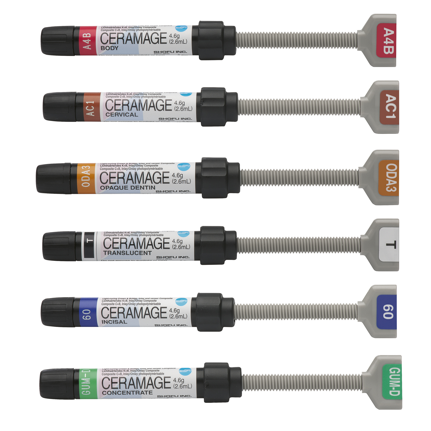 Shofu Ceramage, Body, rootAB