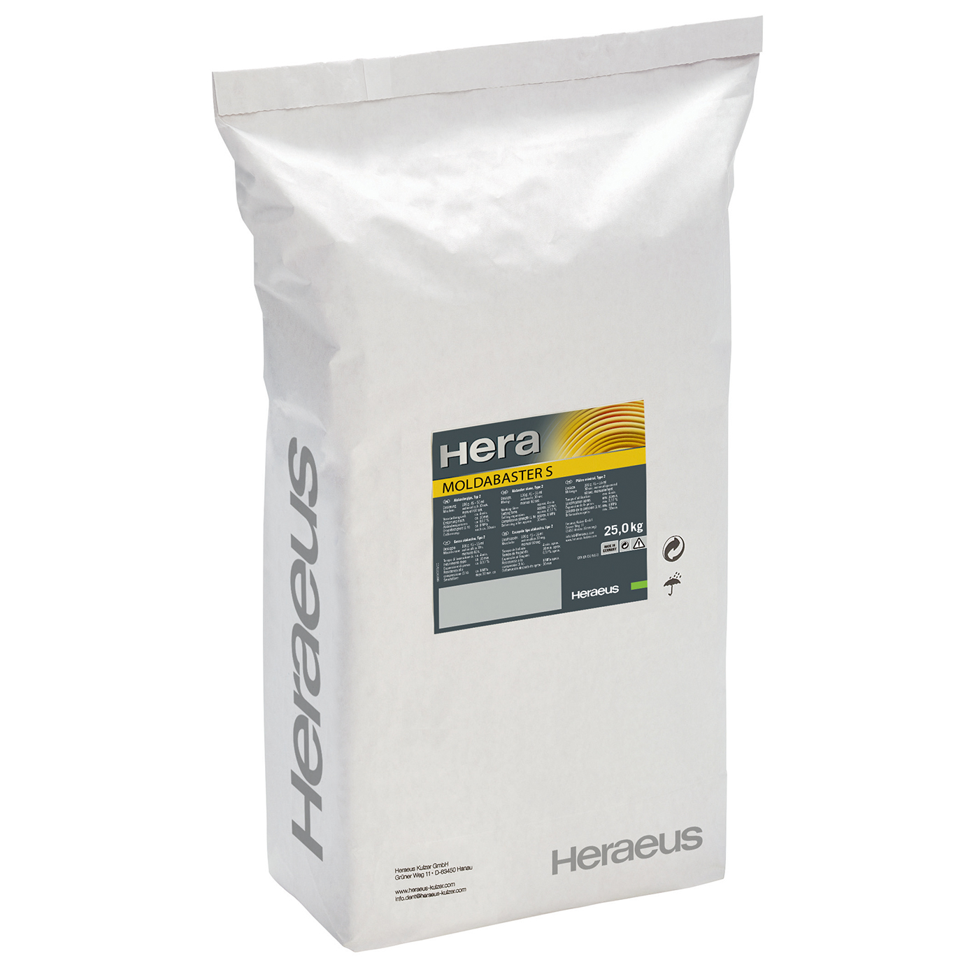 Kulzer Moldabaster S alabaster plaster, white