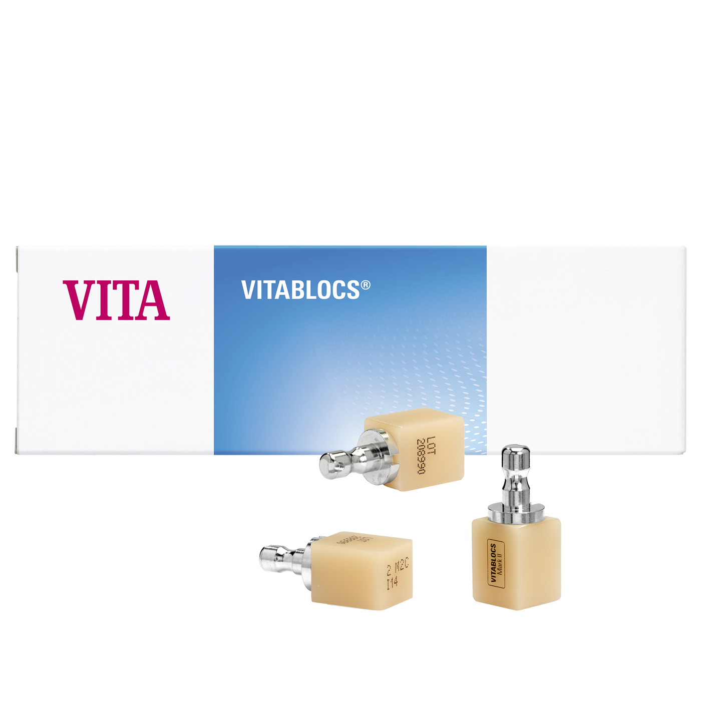 VITA Vitablocs Mark II for Cerec/inLab CAD/CAM Blocks, I14, A1C