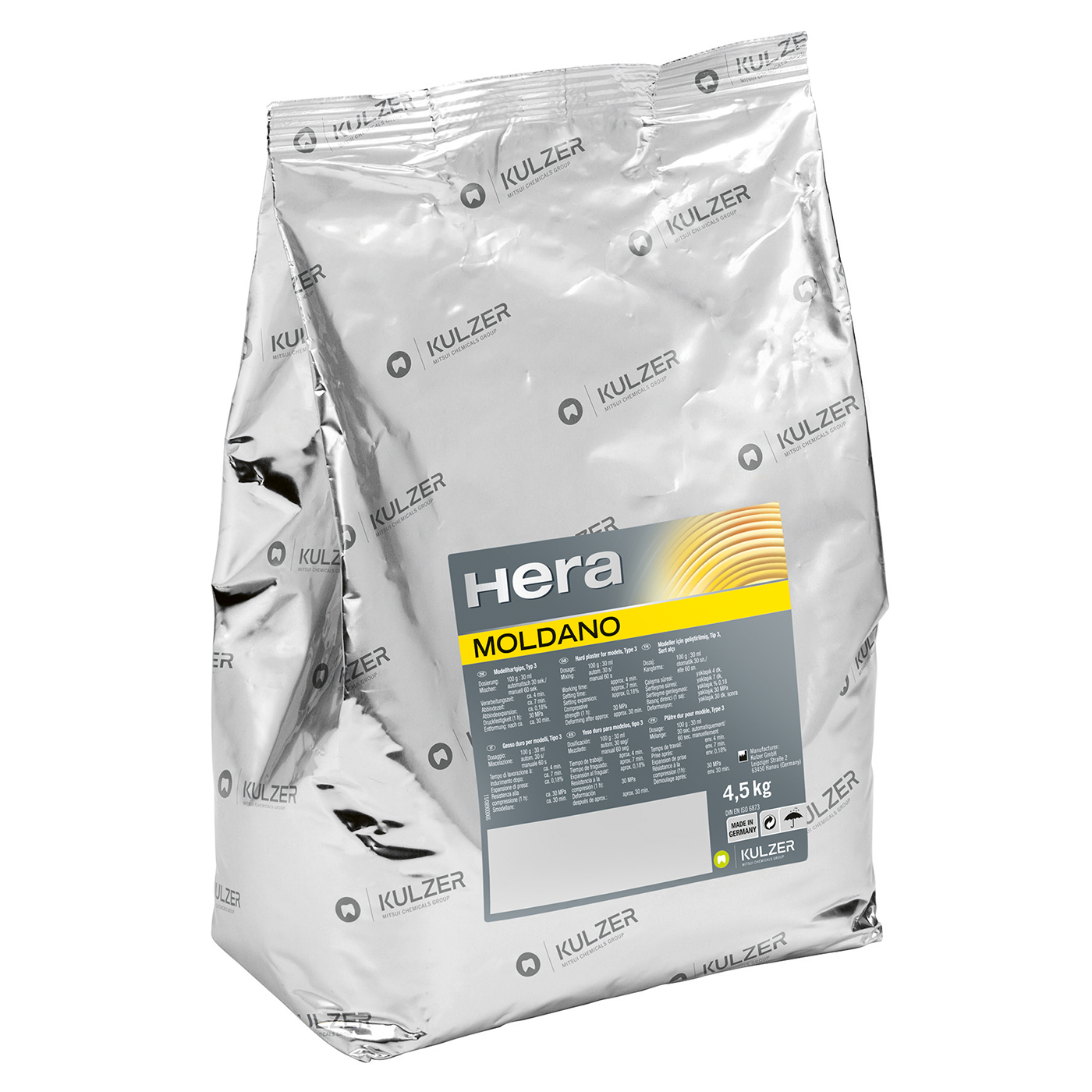 Kulzer Moldano hard stone, blue