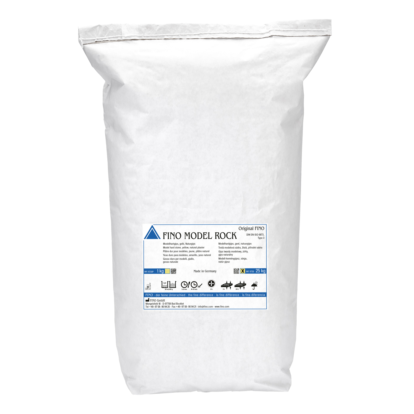 FINO MODEL ROCK model hard stone, yellow