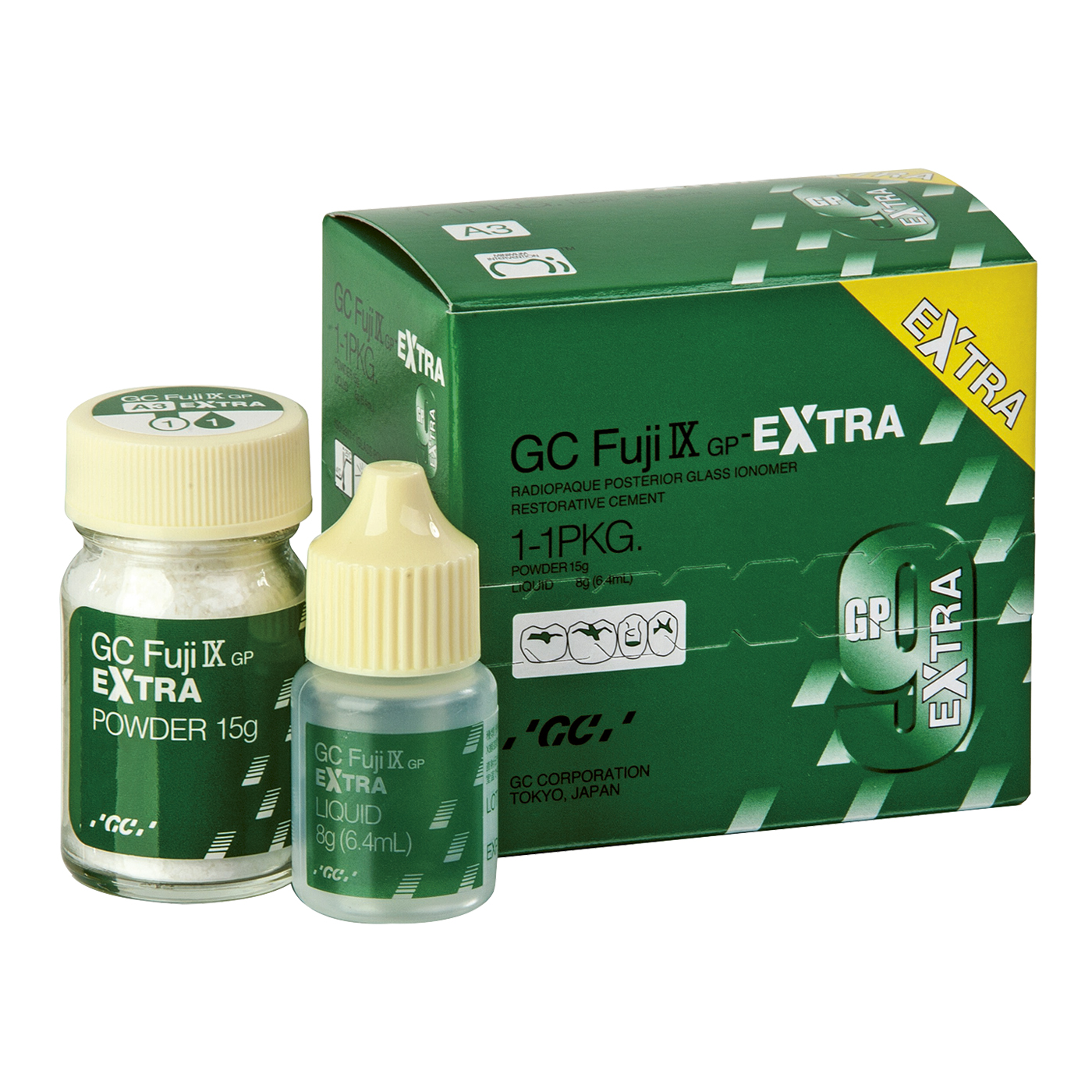 GC Fuji IX GP extra, 1-1 Pack, A2