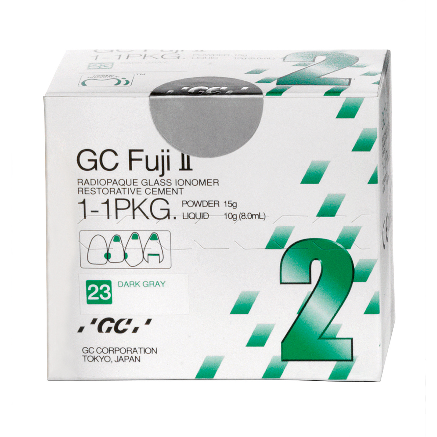 GC Fuji II, 1-1 Pack, P/L N° 21 (B1) pale yellow