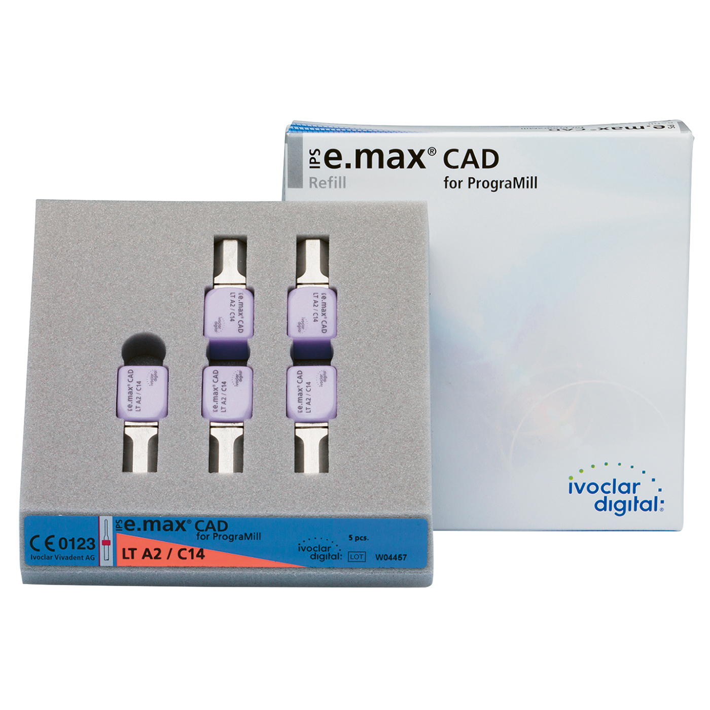 Ivoclar IPS e.max CAD LT Monolithic Solutions CAD/CAM-Blöcke, C14,A1