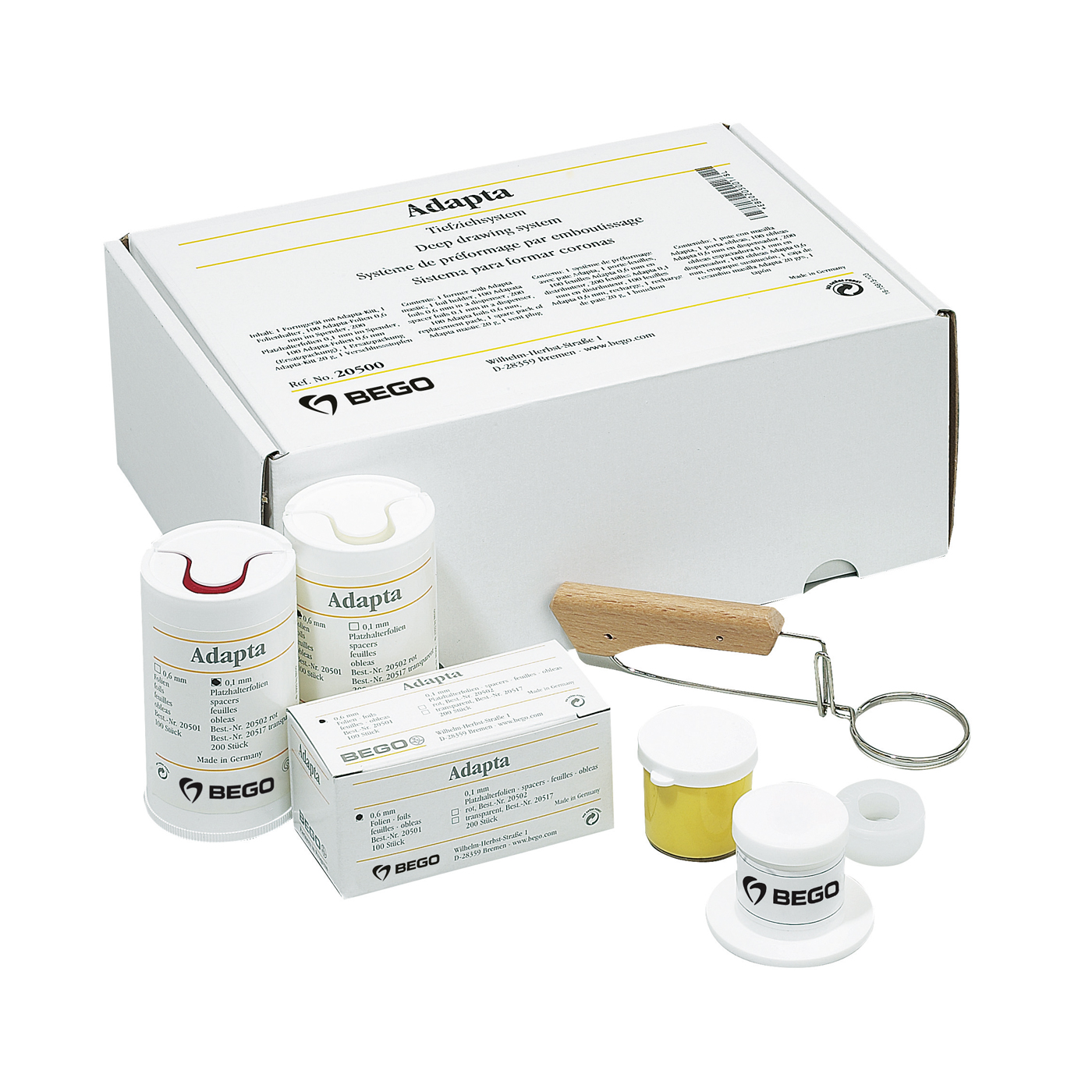 Bego Adapta thermoforming system