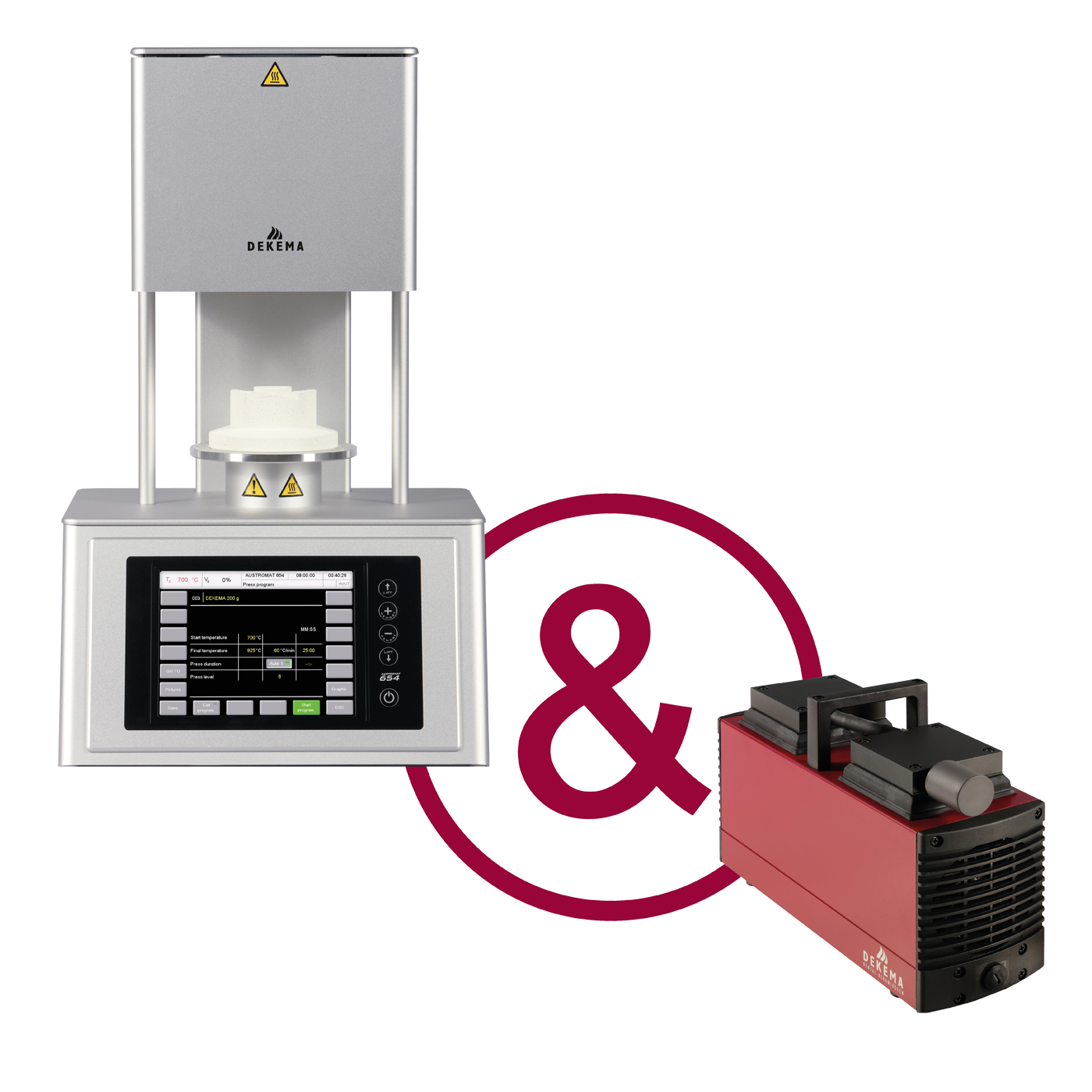 DEKEMA Austromat 654 press-i-dent Combination Furnace