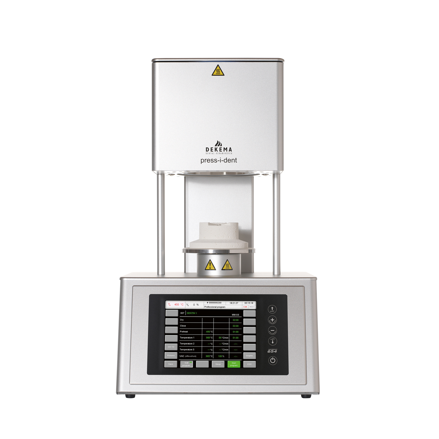 DEKEMA Austromat 654 press-i-dent Combination Furnace