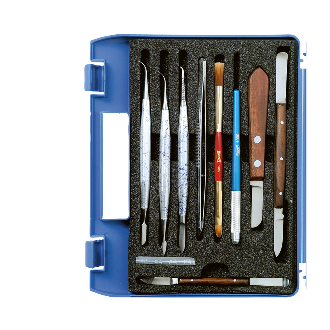 Renfert Standard instrument set, blue