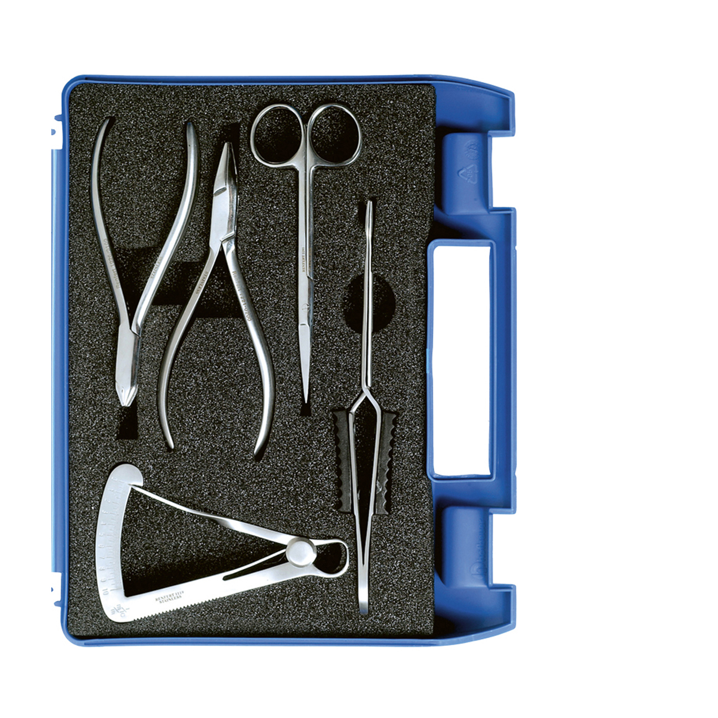 Renfert Standard instrument set, blue