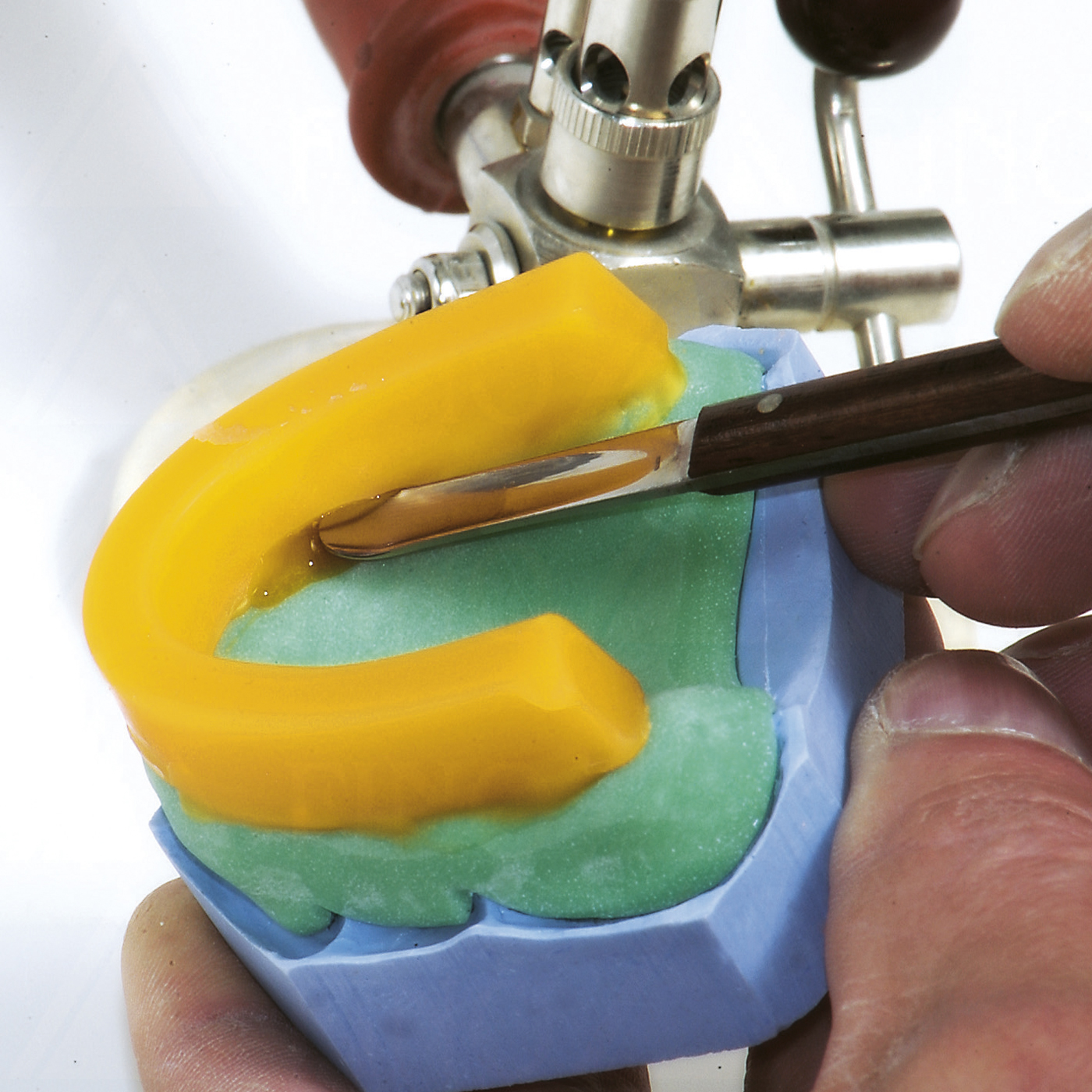 FINOWAX PLUS wax bite rims, soft, yellow