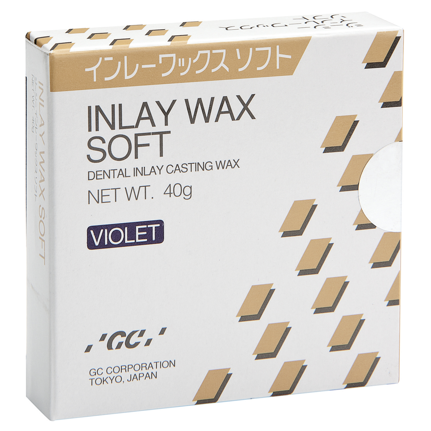 GC Inlay Wax Modellierwachs, weich, violett