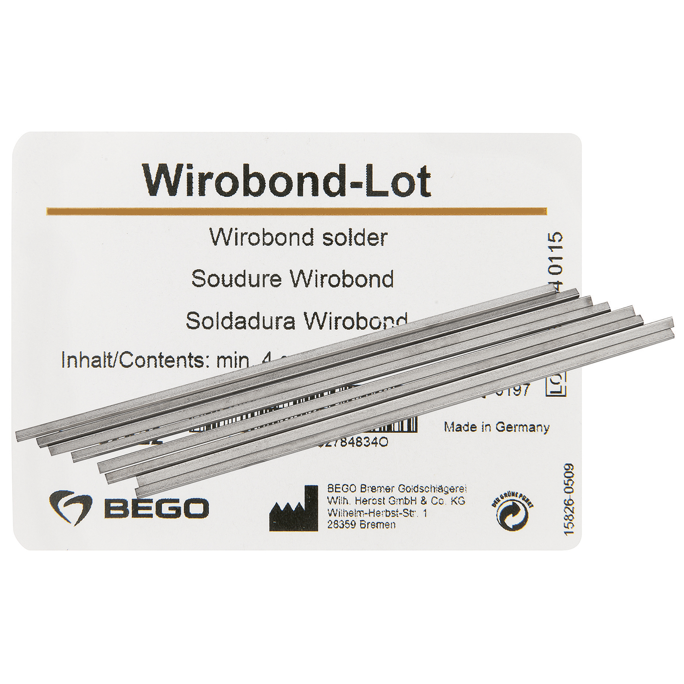 Bego Wirobond Lot