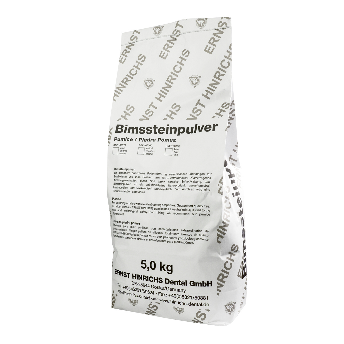 Hinrichs Pumice Powder, Fine Grain