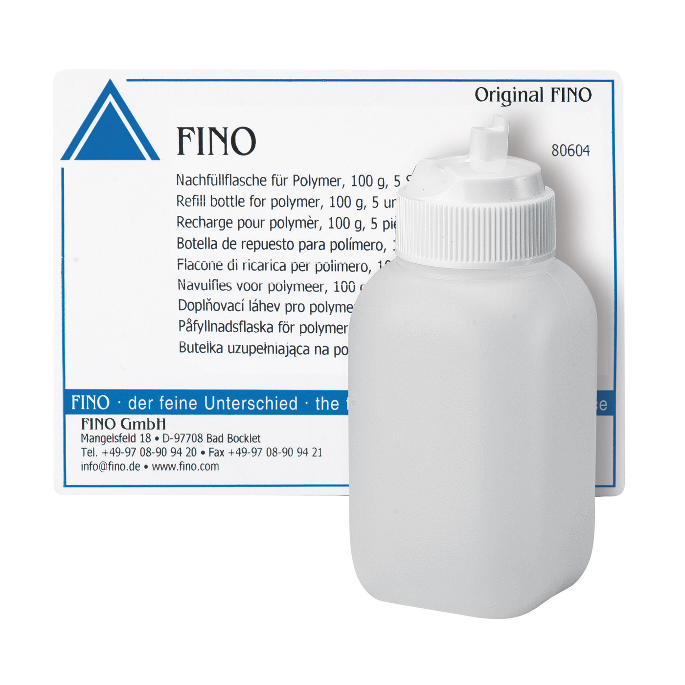 FINO Refill Bottles, for Polymer
