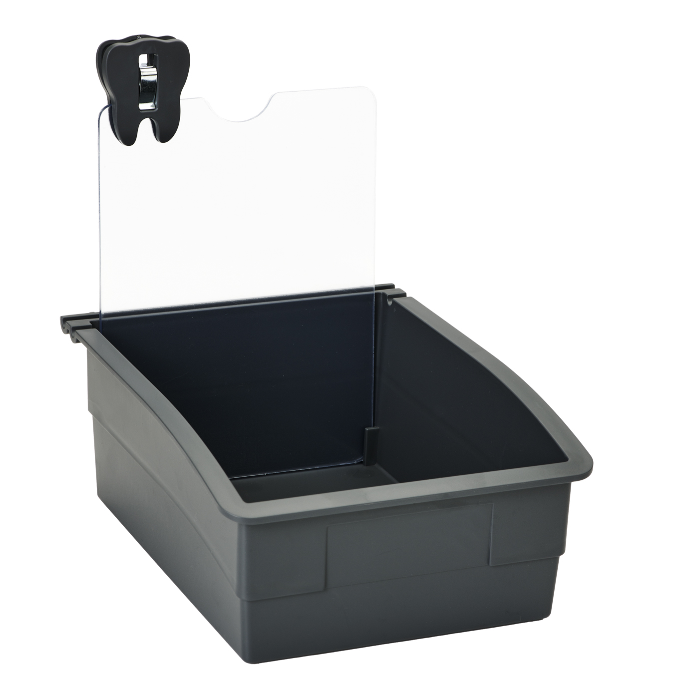FINO ORGANIZER work tray, 159 x 208 x 71-84 mm, grey